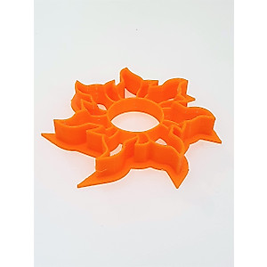 T3D Cookie Cutters Sun Cookie Cutter, Suitable for Cakes Biscuit and Fondant Cookie Mold for Homemade Treats, 3.86in x 3.83in x 0.55in