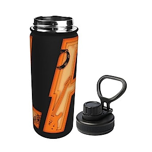Eevikion Laura Musics Pergolizz Stainless Steel Insulated Tumbler Sports Water Bottle Hot and Cold Travel Cup 18oz