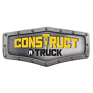 MUKIKIM Construct A Truck - Excavator. Take it Apart & Put it Back Together + Friction Powered(2-Toys-in-1!) Awesome Award Winning Toy That Encourages Creativity! …