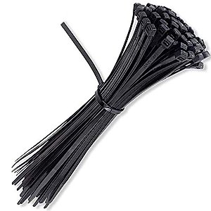 100 8 inch pieces Cable Zip Nylon Heavy Duty Self Locking Wire Ties,
