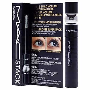 MAC MAC Stack Mascara Superstack Micro Brush Mascara Women 0.41 oz