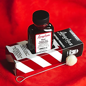 Angelus Suede Leather Dye for Shoes, Boots, Bags, Crafts, Furniture, Nubuck, & More, Yellow - 3oz