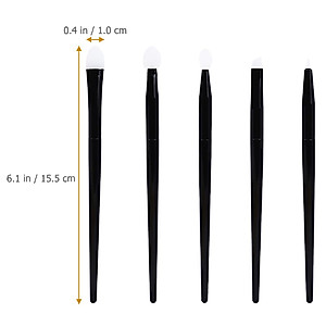 1 Set Silicone Makeup Brush Portable Lipstick Applicator Silicone Brush for Face Travel Makeup Practical Makeup Lip Mask Brush Cosmetics Supply Professional Brush for Makeup Handle