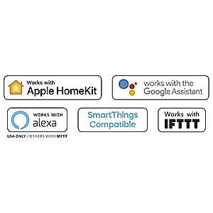 ismartgate LITE Smart Garage Door Opener Remote, APP Control, Compatible with Apple Homekit, Amazon Alexa, Google Assistant, IFTTT, Compatible with All Garage doors. Wireless sensor included.
