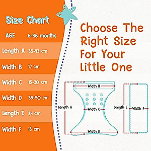 Cheekaaboo 2-in-1 Reusable Swim Diapers, Multipurpose Baby Swim Diaper, Leak-Proof Reusable Diapers with Inserts, Made for Beach, Pool and Outdoors, Turquoise/Dino, Fits Babies 6 Months to 3 Years