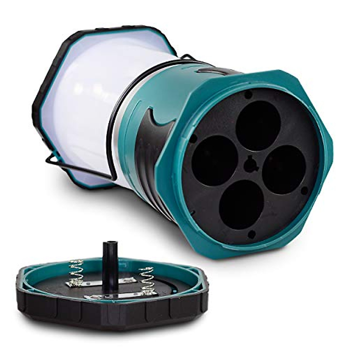 Blazin' Sun 1500 Lumen | Battery Lanterns for Power Outages, Emergency, Hurricane, Camping | LED Lantern with up to 200 Hour Runtime (Teal)