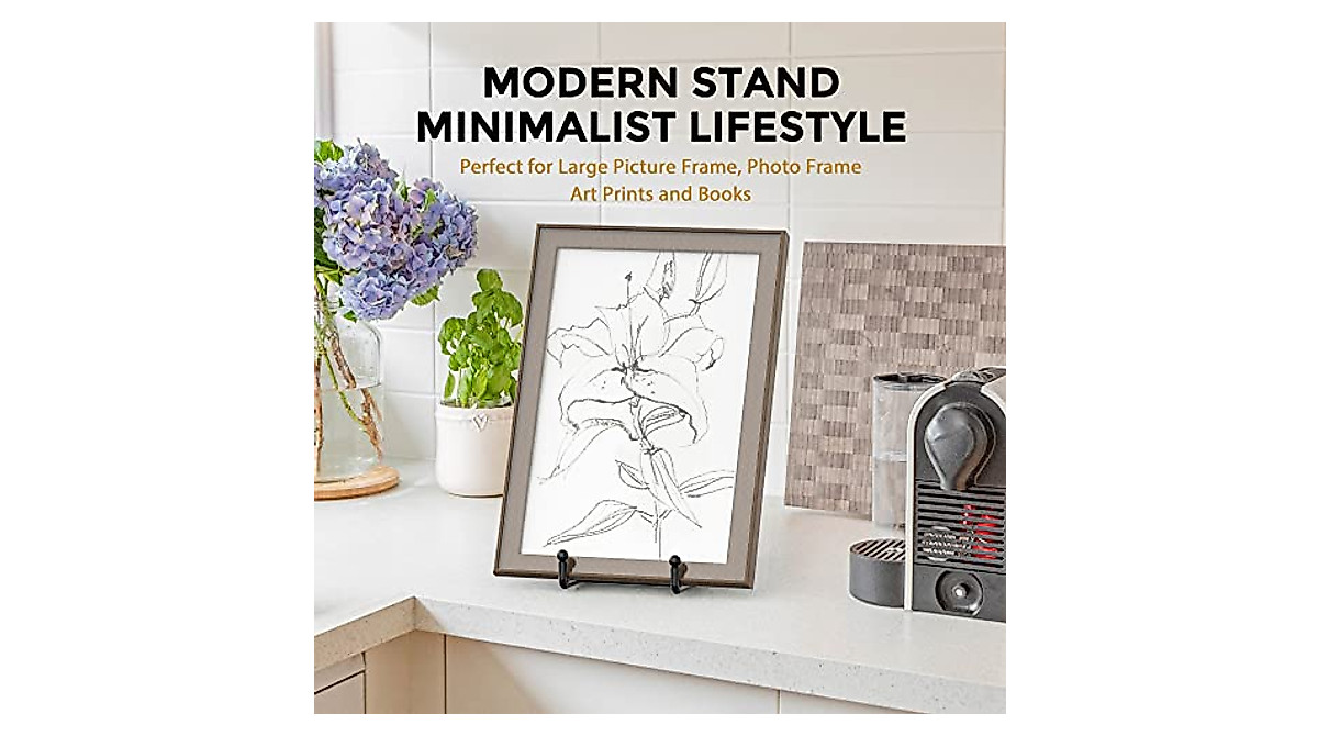 TR-LIFE 10 Inch Plate Stands - Durable 3 Pack Display