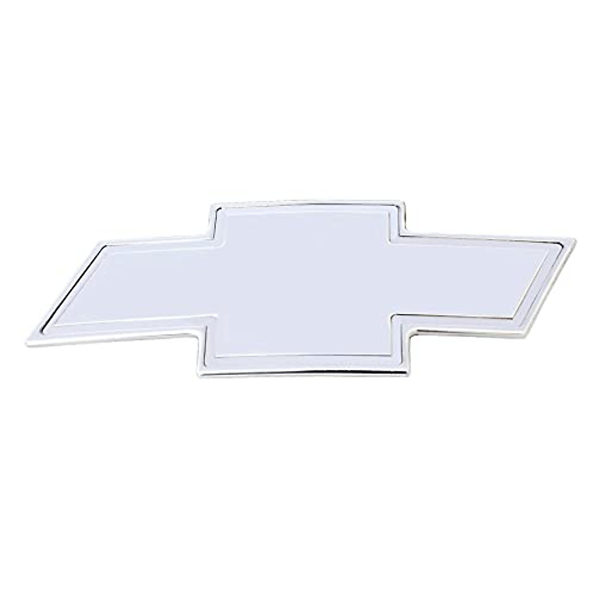 2007-2013 Silverado 1500, 07-10 HD Front Bowtie with Border, Polished, 1 Pc, Bolt-On - PN #19110