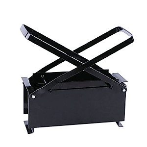 Newspaper Clumping Press, Brick Press Briquette Maker Paper Log Fire Free Recycle Newspaper Eco Fuel Block for Heating Fire Stove