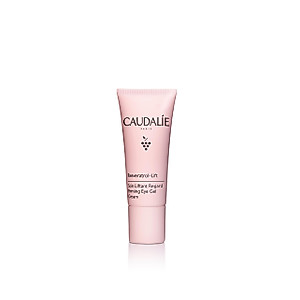 Caudalie Resveratrol-Lift Firming Eye Gel Cream: Anti-Aging Wrinkle Eye Cream with Resveratrol, Hyaluronic Acid & Vegan Collagen Alternative -15mL