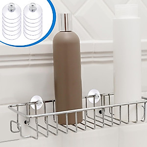 Grevosea 12 Pieces Suction Cup Hooks,Suction Cups for Glass Table Tops Clear Plastic Sucker Pads with Screw and Nut for Outdoor Kitchen Bathroom Shower Wall Window Mirror Glass Daily Hanging 40 mm