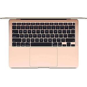 Apple MacBook Air 13.3" with Retina Display, 1.1GHz Quad-Core Intel Core i5, 8GB Memory, 256GB SSD, Gold (Early 2020)