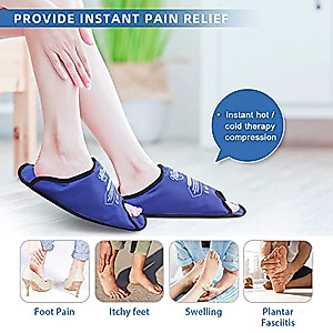 Hilph Bundle of 2 Pack Ice Slippers + Ice Cap for Chemotherapy