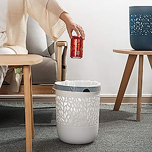 Office Garbage Cans Waste Container 1 pcs Waste Paper Bin 16L Trash Bin Waste Basket Garbage Simple Waste Containe for Bathroom Bedroom Office Kitchen Waste Basket Garbage Container