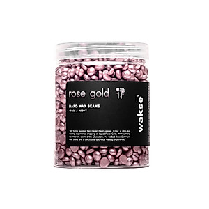 wakse Mini Rose Gold Hard Wax Beans (4.8 Oz)