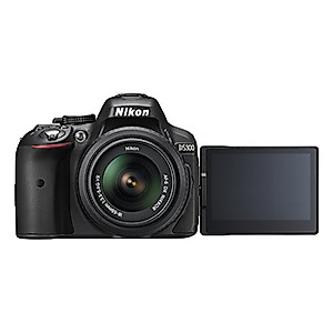 Nikon D5300 Digital SLR with 18-55mm VR II Compact Lens Kit - Black (24.2 MP) 3.2 inch LCD