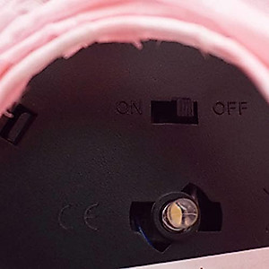 Uonlytech 2pcs Powered for Garden Pink Lamp Lawn Lamp, Solar Lantern, Fabric Coutyard with Chinese Outside Decorations Handle, Outdoor Non-woven Yard Landscape Lanterns - Handle