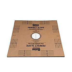 Oatey 41640 Perfect Slope Base, 40 in. x 40 in.,Brown