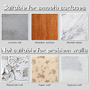 8 Pack Wall Mount Spray Bottle Hooks Holder Spray Bottle Hanger Adhesive Hook to Create Storage Space Spray Bottle Rack Organizer Hanger for Cabinet Kitchen Variety Surfaces Spray Bottle Wall Holder