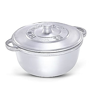 New Jamaican Caribbean Dutch Pots Casserole Oven Heavy Duty Dutchie - Diameter: 20 cm