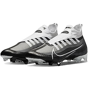 Nike Mens Vapor Edge Elite 360 Flyknit Football Cleats Ao8276 (Black/White-Dark Smoke Grey, us_Footwear_Size_System, Adult, Men, Numeric, Medium, Numeric_10)