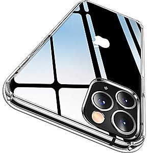 CASEKOO Crystal Clear Designed for iPhone 11 Pro Max Case, [Not Yellowing] [Military Grade Drop Tested] Shockproof Protective Phone Cases Slim Thin Cover (6.5 inch) 2019, Clear