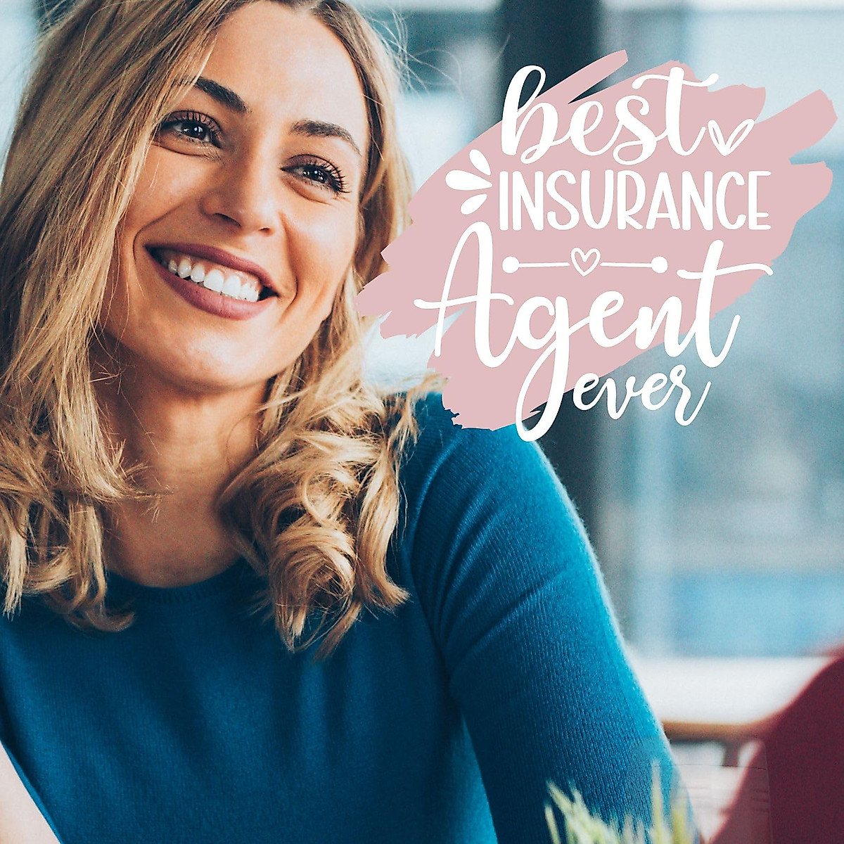 Onebttl Insurance Gifts for Women, Best Insurance Agent Ever, Stainless Steel Tumbler 20oz, Birthday Chiristmas Gifts for Women, Coworker, Boss