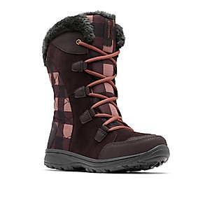 Columbia Women's Ice Maiden II Snow Boot, New Cinder/Crabtree, 10 M US