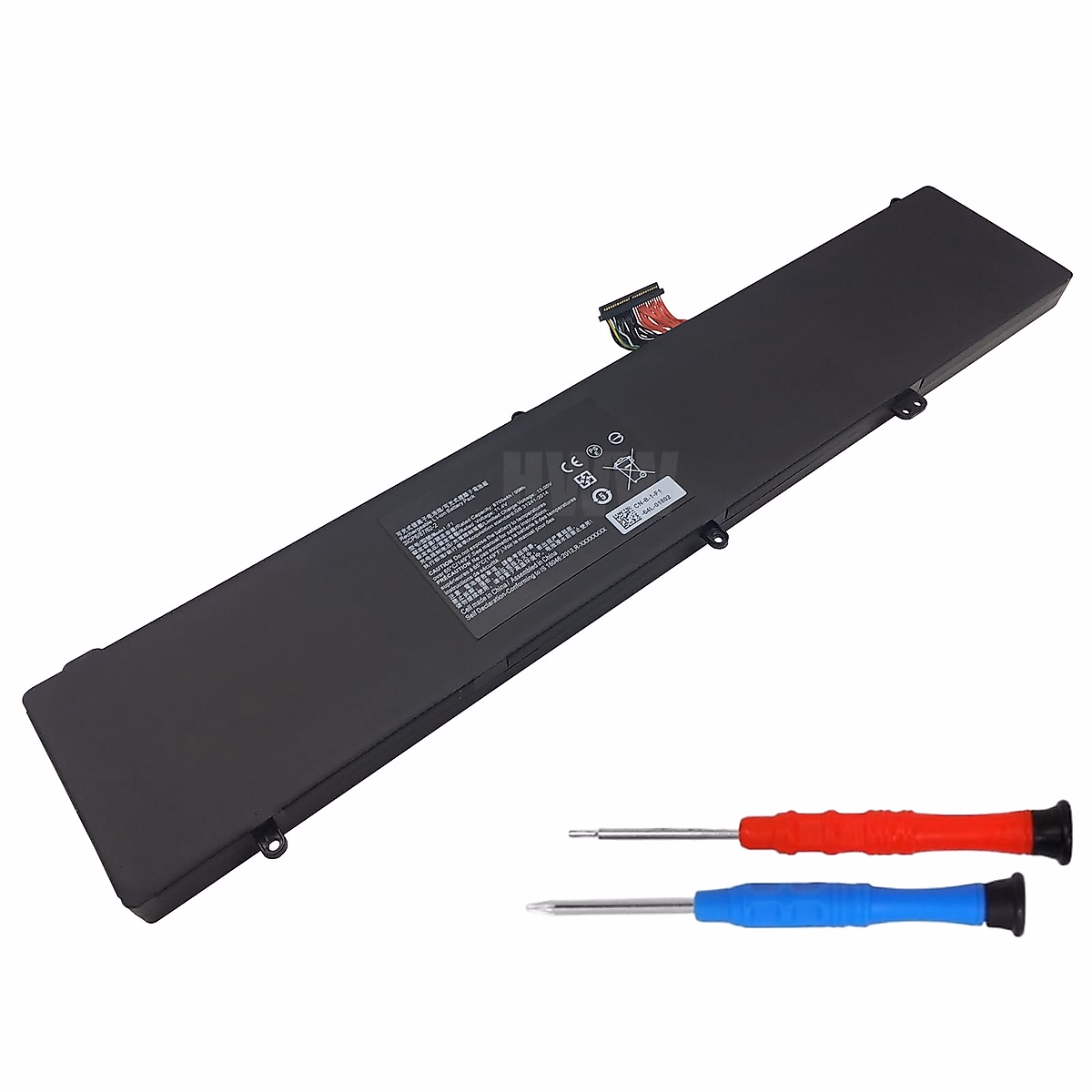 K KYUER New 11.4V 99Wh 8700mAh F1 Battery Compatible with Razer Blade Pro 17.3'' 4K i7-7820HK RZ09-0166 RZ09-01663E52 Series