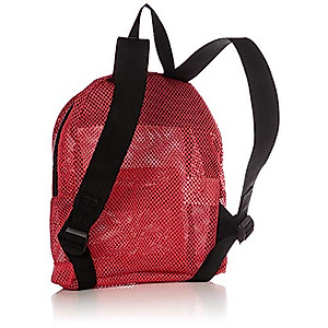 X-Girl 05192043 Mini Mesh Daypack, Red