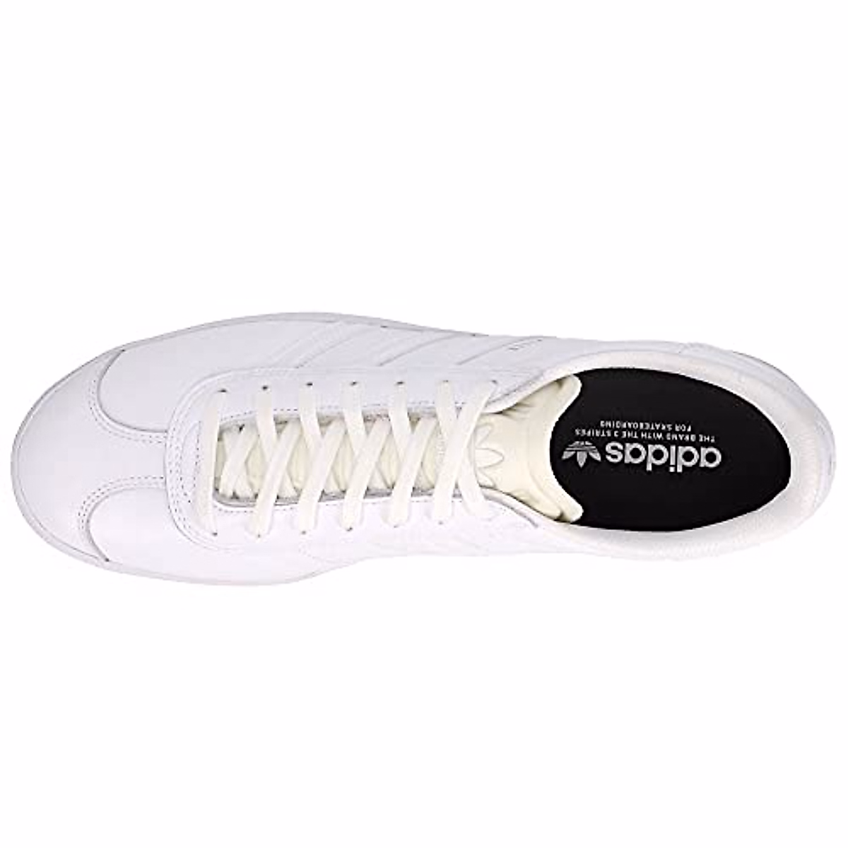 adidas Gazelle Advantage White/White/Gold Metallic Men's 13 Medium
