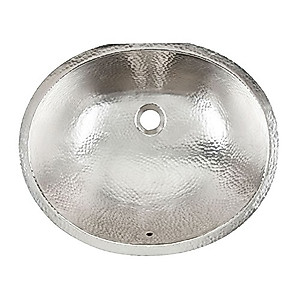Thompson Traders BOU-1915BRN Hammered Nickel Farley Bath Sink