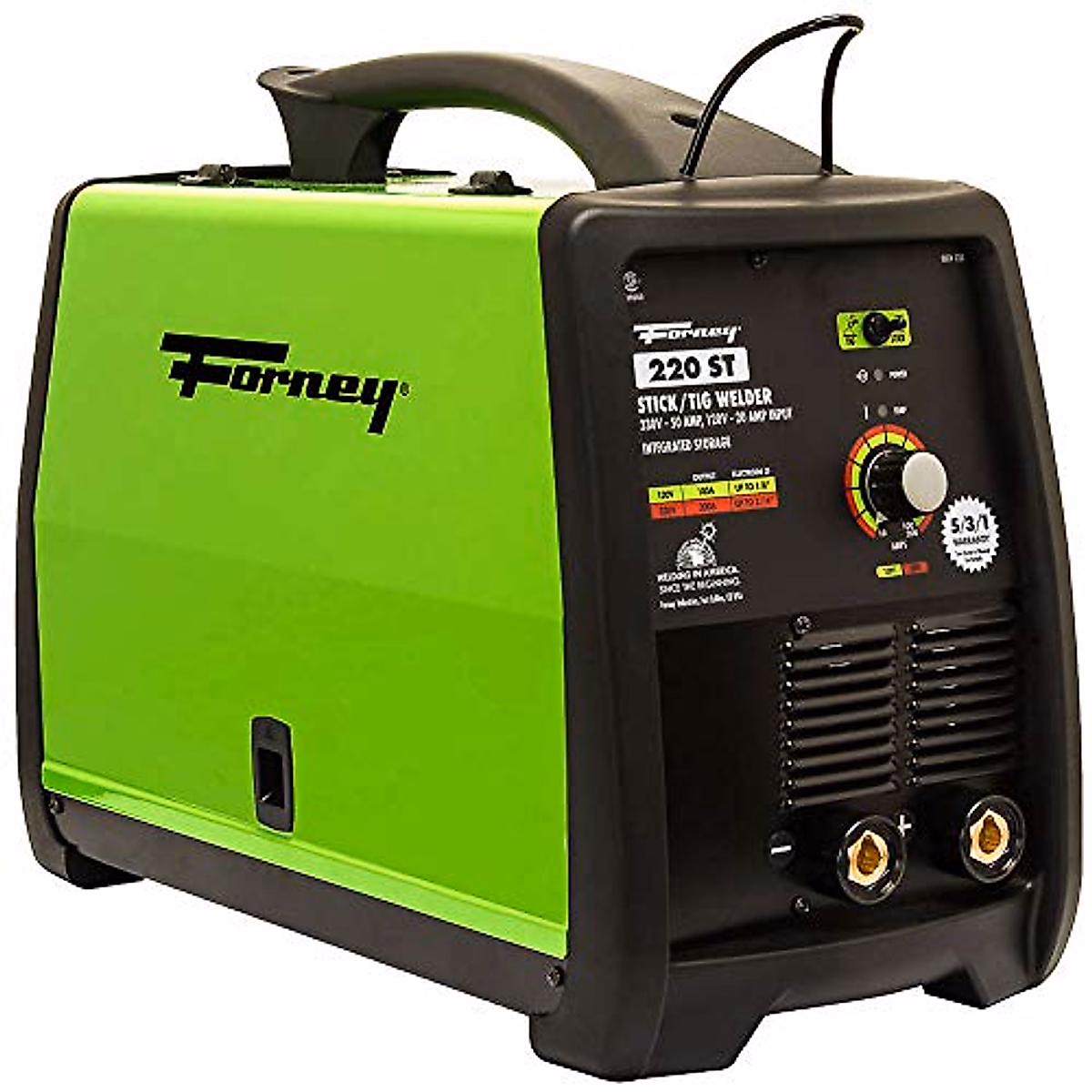 Forney 326 220 St Arc Welder, 230/120V, 220 Amp, Green