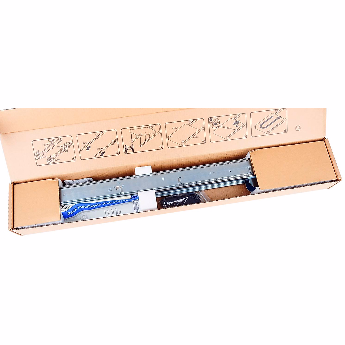 Dell PowerEdge R530, R730, R730, R540, R740, R740XD, R820, R830, R7415, R7425 2U Ready Rail Kit - H4X6X