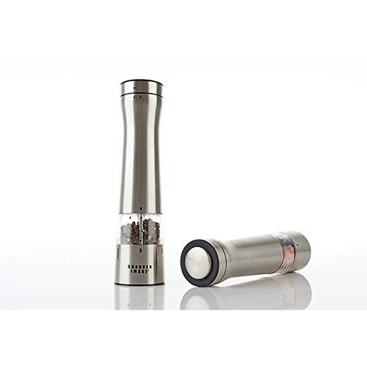 Sharper Image Illuminating Electric Salt and Pepper Mill Set