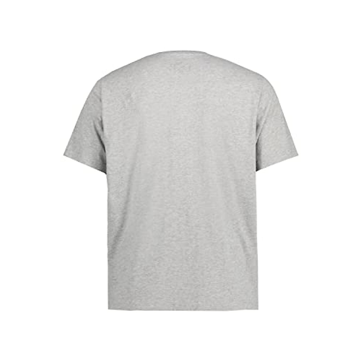 JP 1880 Menswear Big & Tall Plus Size L-8XL Wonderful Time Print Tee Gray Melange XXXXXX-Large 808869123