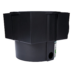 Tetra Pond In-Pond Skimmer, Skims Pond Debris Before It Sinks, BLACK 13.5 IN