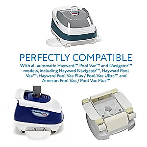 ATIE Pool Cleaner Tune-Up Rebuild Kit AXW350 Compatible with Hayward Pool Cleaners (Include Front and Rear Flap Kit AXV434WHP, 2 Wing Kit AXV604WHP, and 4 Pod Shoes AXV414P)