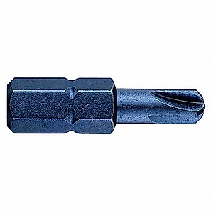 Insert Bit,SAE,1/4",Hex,#5,1",PK5