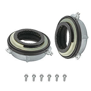 600-405 4 Wheel Drive Locking Hub Axle Actuator for Ford F150 2004-2015 Expedition 2003-2015 Lincoln Navigito 2006-2008 Lincoln Mark LT 4X4 4WD Lock Hub Assembly Replace 600-105 7L1Z-3C247-A SW9320