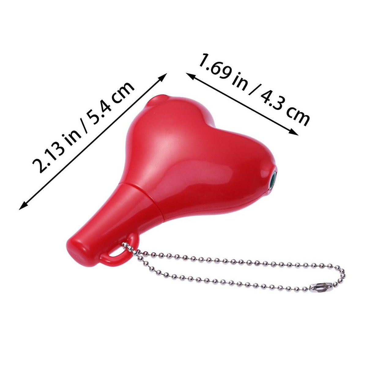 Abaodam 3. 5mm Audio Splitter Y Splitter Cable Heaphone Splitter Stereo Audio Splitter Earphone Splitter Adapter Audio Connector Adapter Heart-Shaped Foreign Trade Products Lovers