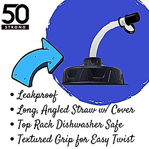 1 Liter Water Bottle with Straw | Hockey Water Bottle with Long Straw | Easy Squeeze Bottles + Built In Finger Grip | BPA-Free Sports Water Bottle for Football, Lacrosse & Boxing | Made in USA