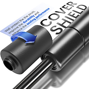 2 x Rear Window Glass Lift Support Gas Charged Struts Replacement for Nissan Pathfinder R51 2005-2013