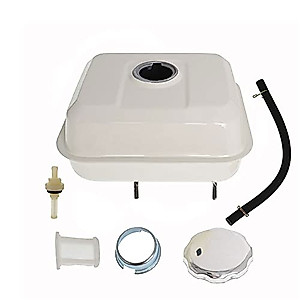 munirater Fuel Gas Tank Part Replacement for Honda GX140 GX160 GX200 Engine Replaces 17510-ZE1-020ZA