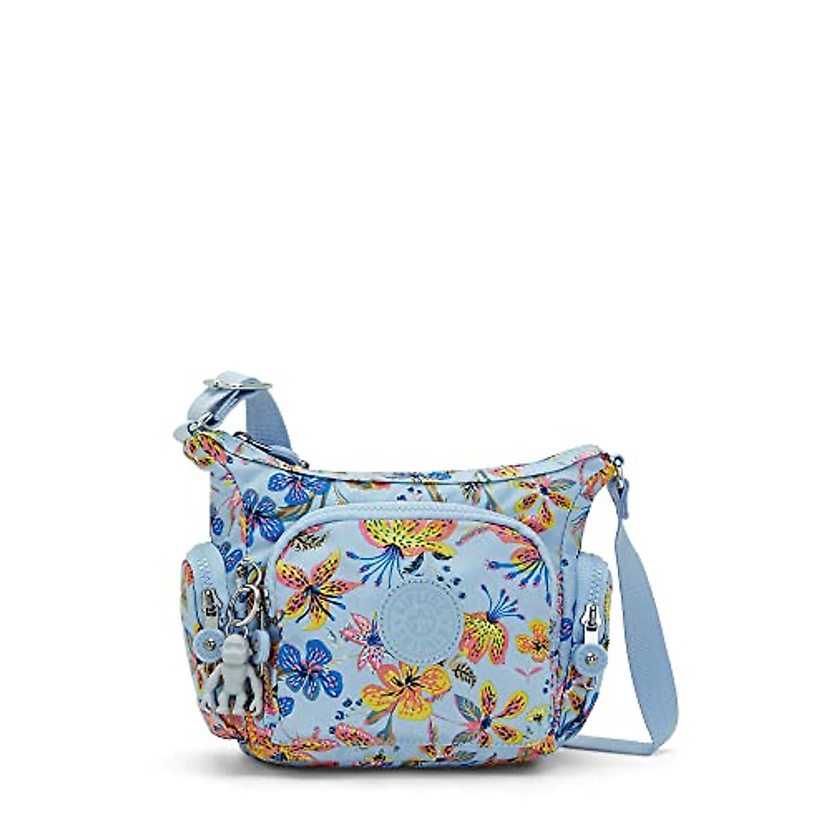 Kipling Womens Gabbie Mini Crossbody Bag, Wild Flowers, 11 L X 7.5 H X 3.3 D US