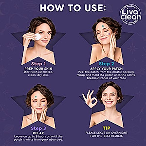 LivaClean 240 CT Superstar Acne Patches w/Salicylic Acid & Tea Tree, Star Pimple Patch Pimple Patches for Face Pimple Patches Stars Hydrocolloid Acne Patches Cute Zit Patches for Face Healing Sticker