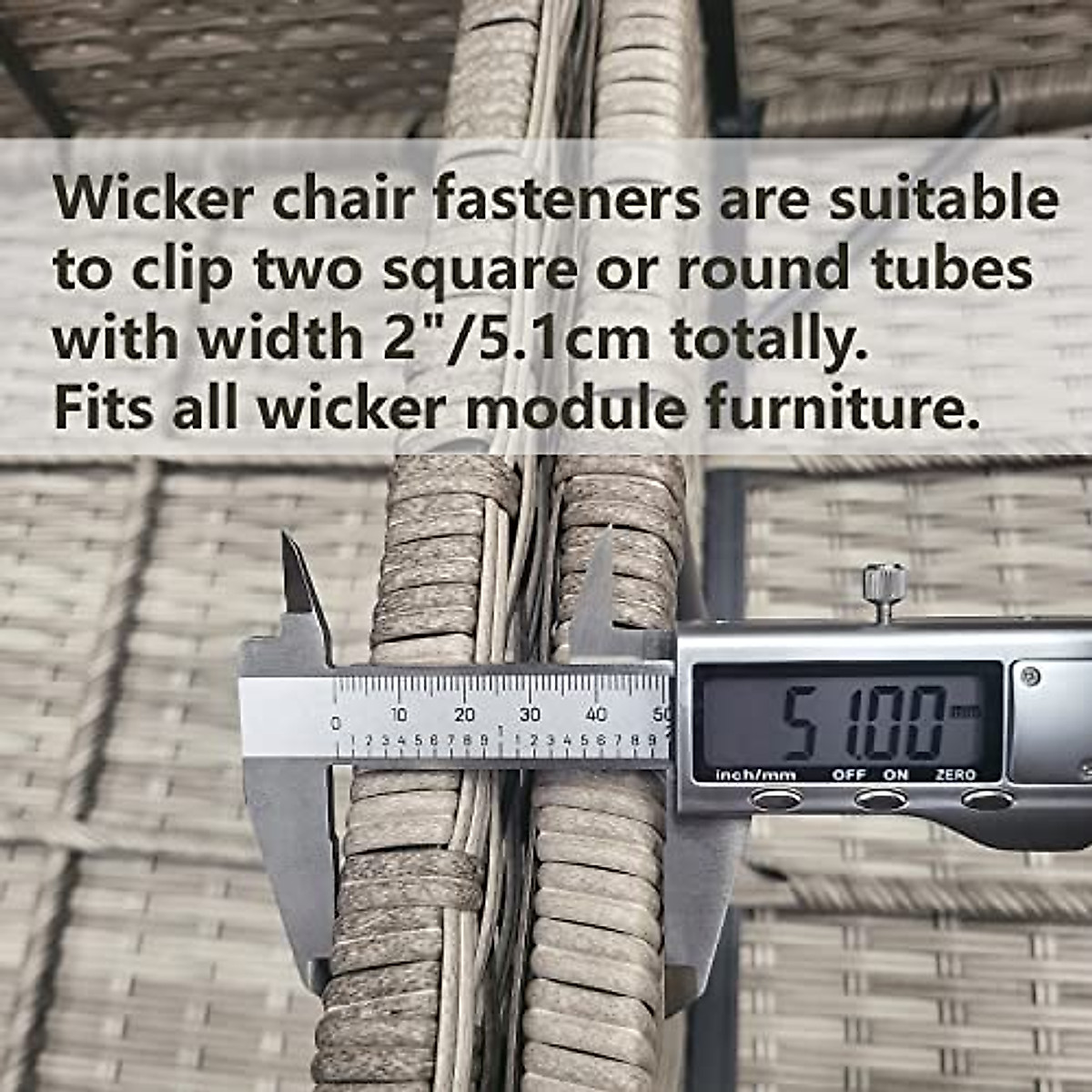 10 Pieces Outdoor Patio Furniture Clips Sectional Couch Sofa Funiture Clips Wicker Rattan Furniture Alignment Connector Wicker Chair Fastener Clips Connect The Sectional or Module Outdoor Couch Black