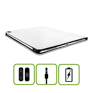 Head Case Designs Officially Licensed Kierkegaard Design Studio Celadon Sage Swirl Retro Abstract Patterns Leather Book Wallet Case Cover Compatible with Apple iPad Air 2020/2022