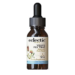 Eclectic Institute Raw Fresh Freeze-Dried Venus Fly Trap Extract | 1 fl oz (30 ml)