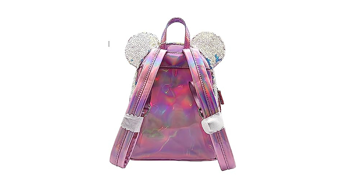 Exclusive Disney Planet Minnie Sequin Mini Backpack